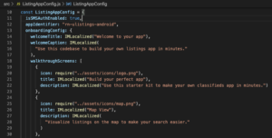 React Native Universal Listings App Template with Backend | Instamobile