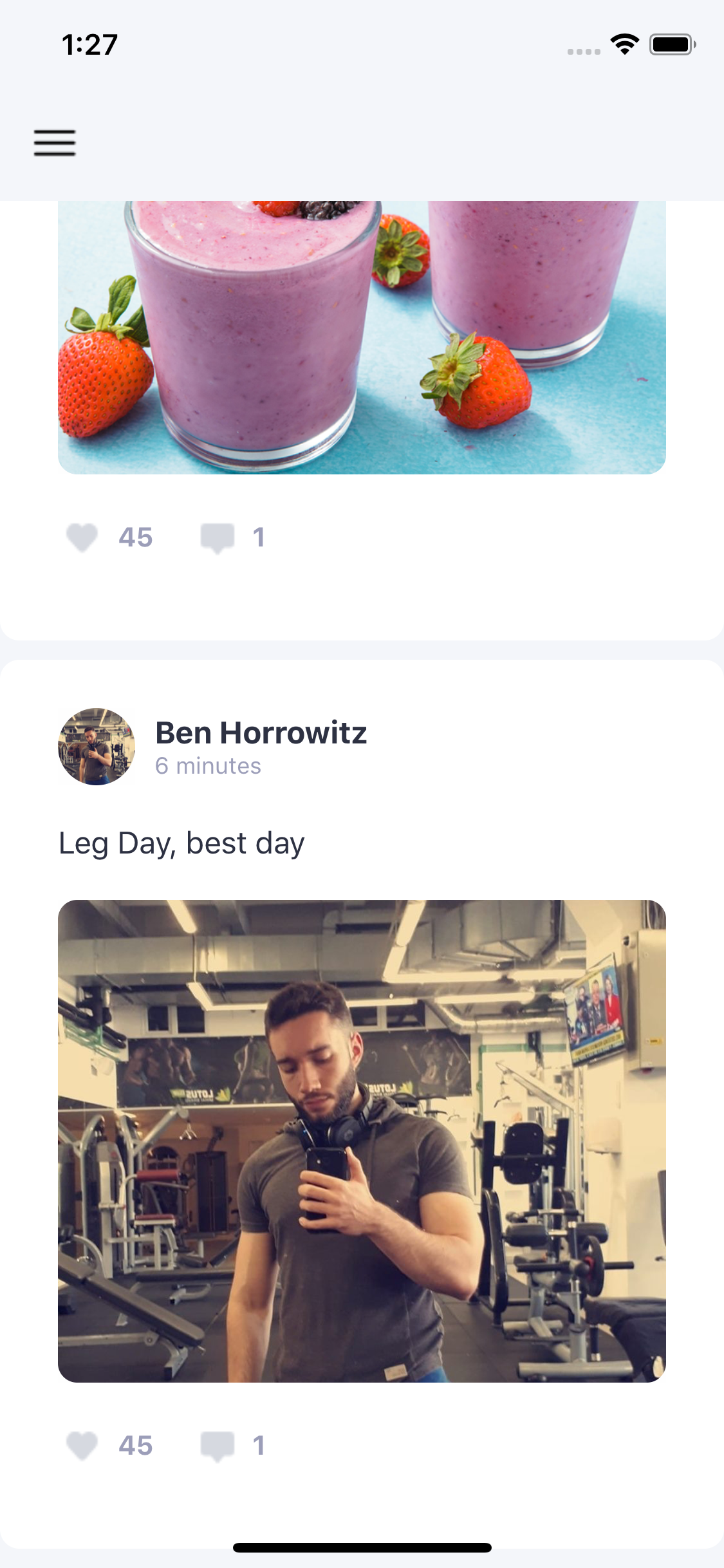 React Native Fitness App Template Coded Mobile Ui Kit Download